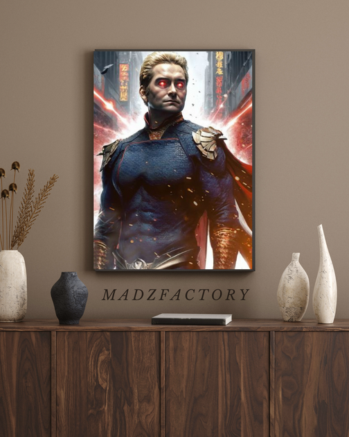 Homelander The Boys Netflix Series | 4K METAL PLATE – MADZ Factory